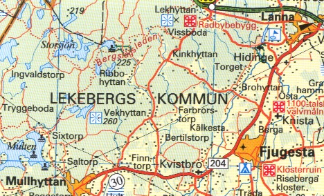 Motormännens Sverige Vägatlas 1:250.000 / 1:400.000, Ausgabe 2018 ...